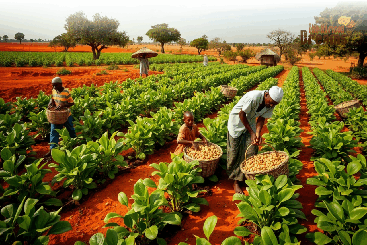 Peanut Farming in Chad - The African dreams